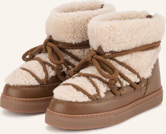 INUIKII Inuikii Schn&uuml;rboots Curly braun