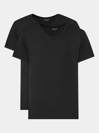 Mustang Jeans Mustang T-Shirt-Set 1014664 Schwarz Regular Fit