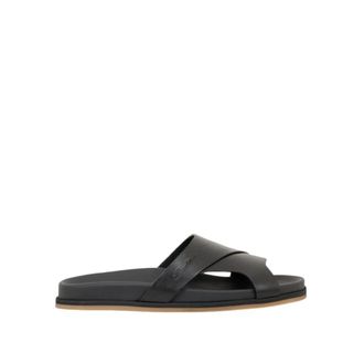 Santoni Crossover Strap Sandalen - - Shoes - Herren - Schwarzk - 44 EU