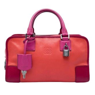 Loewe Pre-owned Amazona 28 - Femme - Pre-owned - Orange - Taille: ONE Size