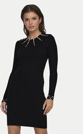 Only Strickkleid Ida 15334548 Schwarz Slim Fit