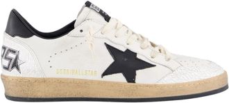 Golden Goose Low-Top Sneaker - Heren Ball Star Sneaker Wit/Zwart - Gr. 40 (EU) - in Wei&szlig; - f&uuml;r Damen
