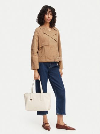 Furla Handtasche Furla Olivia M WB01977 HSF000 CN PNN00 Wei&szlig;