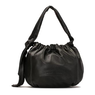 Kazar Schwarze weiche Lederbeuteltasche - - Bags - Damen - Schwarzk - ONE SIZE