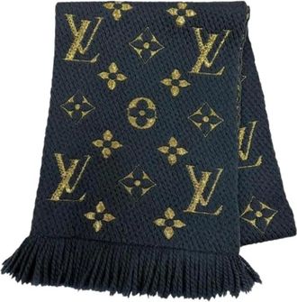 Louis Vuitton Pre-owned Stole - Femme - Pre-owned - Bleu - Taille: ONE Size