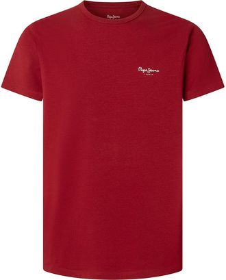 Pepe Jeans London Herren Original Basic 3n T-Shirt, Rot (Johannisbeerrot), XXL