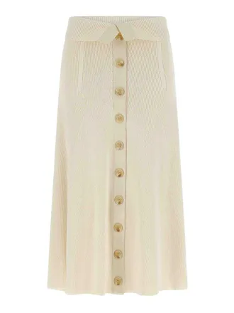 Zimmermann Jupe Midi - Beige