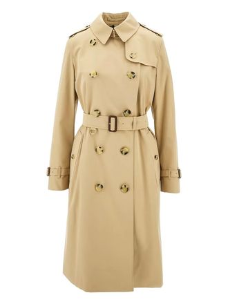 Burberry trench en coton à boutonnière croisée - Tons neutres