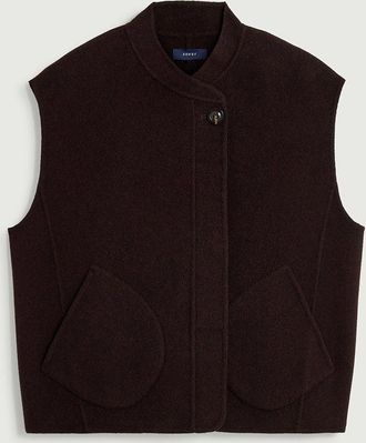 SOEUR BLOUSON ADELINE MARRON FONC&Eacute;