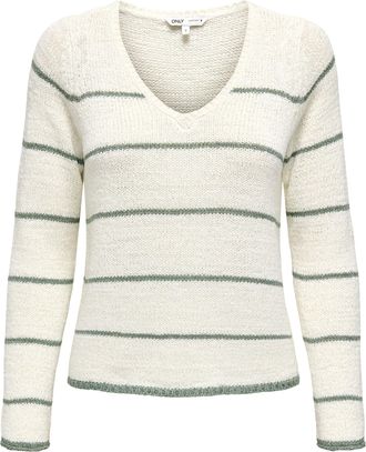 Only Onlgeena L/S V-Neck KNT Nca