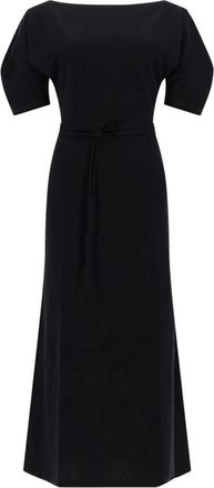 Christophe Lemaire Femme, Robes, Noir, Taille: 40 FR Robe &agrave; &Eacute;paules D&eacute;nud&eacute;es