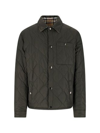 Burberry Gesteppte Wendbare Jacke