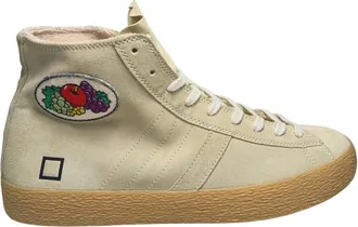 D.A.T.E. D.a.t.e., Femme, Chaussures, Beige, Taille: 39 EU sneaker Camoscio