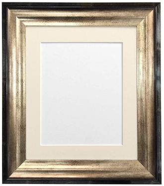 Frames by Post Bilderrahmen, elfenbeinfarbenes Passepartout, 76,2 x 61 cm, f&uuml;r Bildgr&ouml;&szlig;e 61 x 40,6 cm