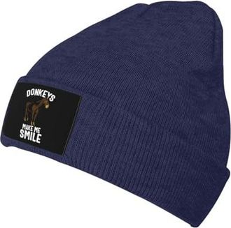 Generic Bonnet Tricot&eacute; Les &Acirc;nes Dr&ocirc;les Me Font Sourire Classique Chapeau Respirant Bonnet Thermo pour lescalade D&eacute;contract&eacute;e Cyclisme