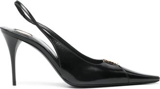 Saint Laurent Babylone Breteuil Pumps 90mm - Schwarz