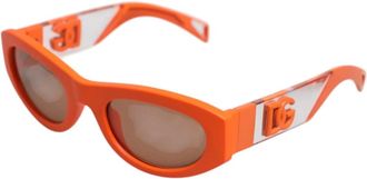 Dolce & Gabbana Femme, Accessoires, Orange, Taille: ONE Size Dg6174 Lunettes de soleil