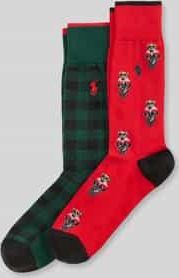 Ralph Lauren Socken mit Logo-Stitching im 2er-Pack