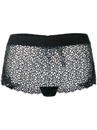 La Perla shorty Macrame Tale - Noir
