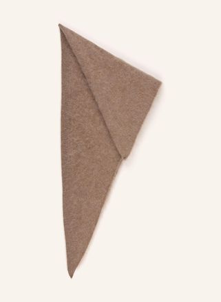 Arket Arket Dreieckstuch Aus Cashmere beige