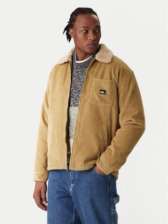 Quiksilver &Uuml;bergangsjacke Dna Sherpa Harrington EQYJK04201 Beige Regular Fit