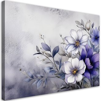 Artgeist Artgeist - Quadro Su Tela, Fiori Natura Lilla - 100x70