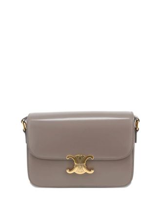 Celine sac porté épaule Triomphe - Gris