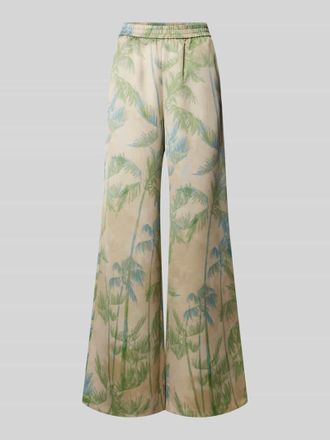 Max & Co. Wide Leg Stoffhose mit elastischem Bund Modell ACRUX