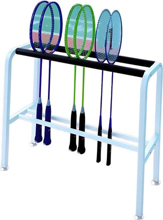 Generic Robuster Tennisschl&auml;ger-Aufbewahrungsst&auml;nder, Tennisschl&auml;gerhalter Mit Schwammschutz, for Die Aufbewahrung Im Heim-Fitnessstudio(Gold)