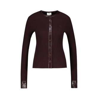 Courr&egrave;ges Damen, Strickwaren, Rot, SGr&ouml;&szlig;e
