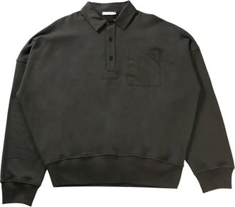 The Row button-fastening polo shirt - Vert