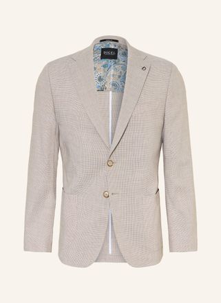 Digel Anzugsakko Modern Fit Mit Leinen braun