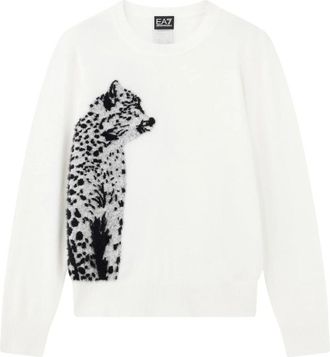 Emporio Armani Neva Pullover - - Knitwear - Damen - Wei&szlig; - M
