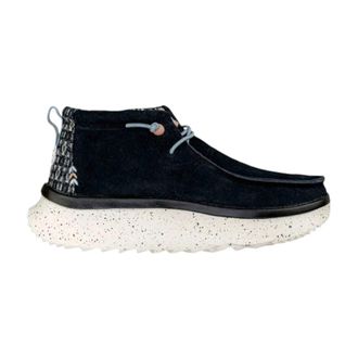 Hey Dude Eco-Leder Stiefeletten mit Logo - - Shoes - Damen - Schwarzk - 41 EU