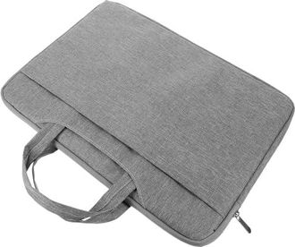 BESPORTBLE Housse pour Ordinateur Portable 15 Pouces Gris Housse de Protection L&eacute;g&egrave;re Multicouche en Tissu R&eacute;sistant &Eacute;tui de Transport Adapt&eacute; aux Ordinateurs Por