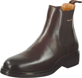 GANT FOOTWEAR Herren PREPDALE Stiefelette, Dark Brown, 43 EU