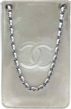 Chanel Sac bandouli&egrave;re mini doccasion - Femme - Pre-owned - Beige - Taille: ONE Size