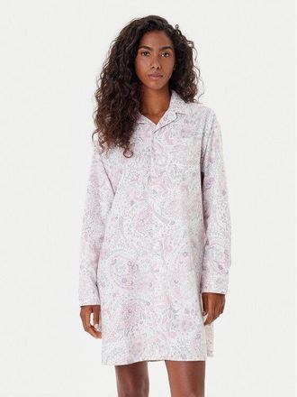 Lauren Ralph Lauren Nachthemd ILN32448 Rosa Relaxed Fit