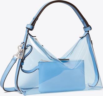 Tory Burch Damen Transparente Mellow Schultertasche