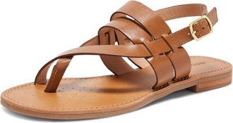 Geox Damen D MADDALUSIA A Slide Sandal, Camel, 38.5 EU