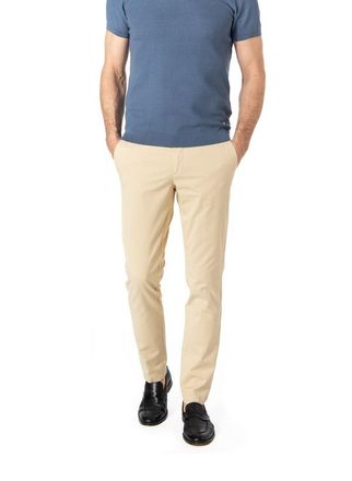 HUGO BOSS Herren Hose beige Slim Fit