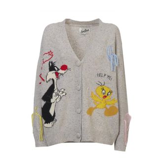 Saint Barth Damen, Strickwaren, Grau, M/LGr&ouml;&szlig;e