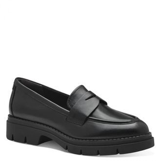 Tamaris Klassischer Lederloafer - - Shoes - Damen - Schwarzk - 39 EU