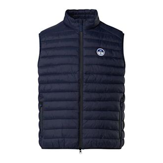 North Sails Ultraleichte Nylon-&Auml;rmellose Jacke - - Jackets - Herren - Blau - 2XL