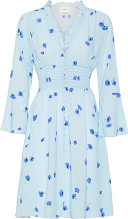 Americandreams Americandreams, Femme, Robes, Bleu, Taille: 44 FR Sally Short Dress