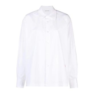Alexander Wang Oversized Poplin Hemd - - Blouses & Shirts - Damen - Wei&szlig; - L