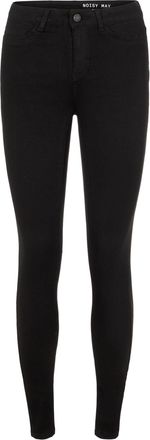 Noisy May Noisy May NOS DE Damen Nmcallie Hw Vi023bl Noos Skinny Jeans, Schwarz (Black Denim Black Denim), 30W / 32L EU