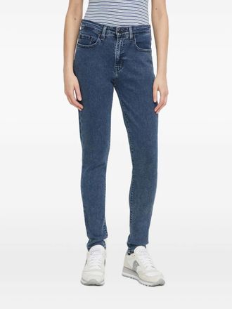 Levi's Jeans mit Logo-Patch - Blau