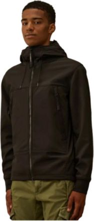 C.P. Company C.p. Company, Homme, Sweatshirts et sweats à capuche, Noir, Taille: S Veste Goggle Shell-R