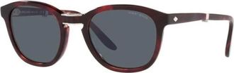Giorgio Armani Homme, Accessoires, Rouge, Taille: ONE Size Lunettes de soleil mode en ac&eacute;tate